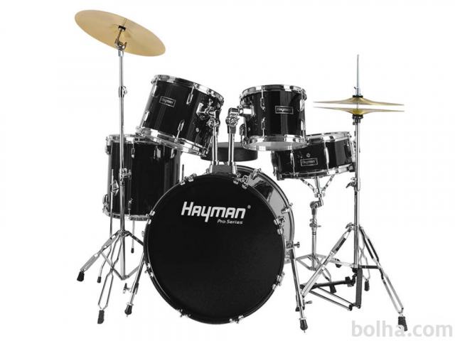 HAYMAN HM-400-BK Bobni boben komplet set bobnov