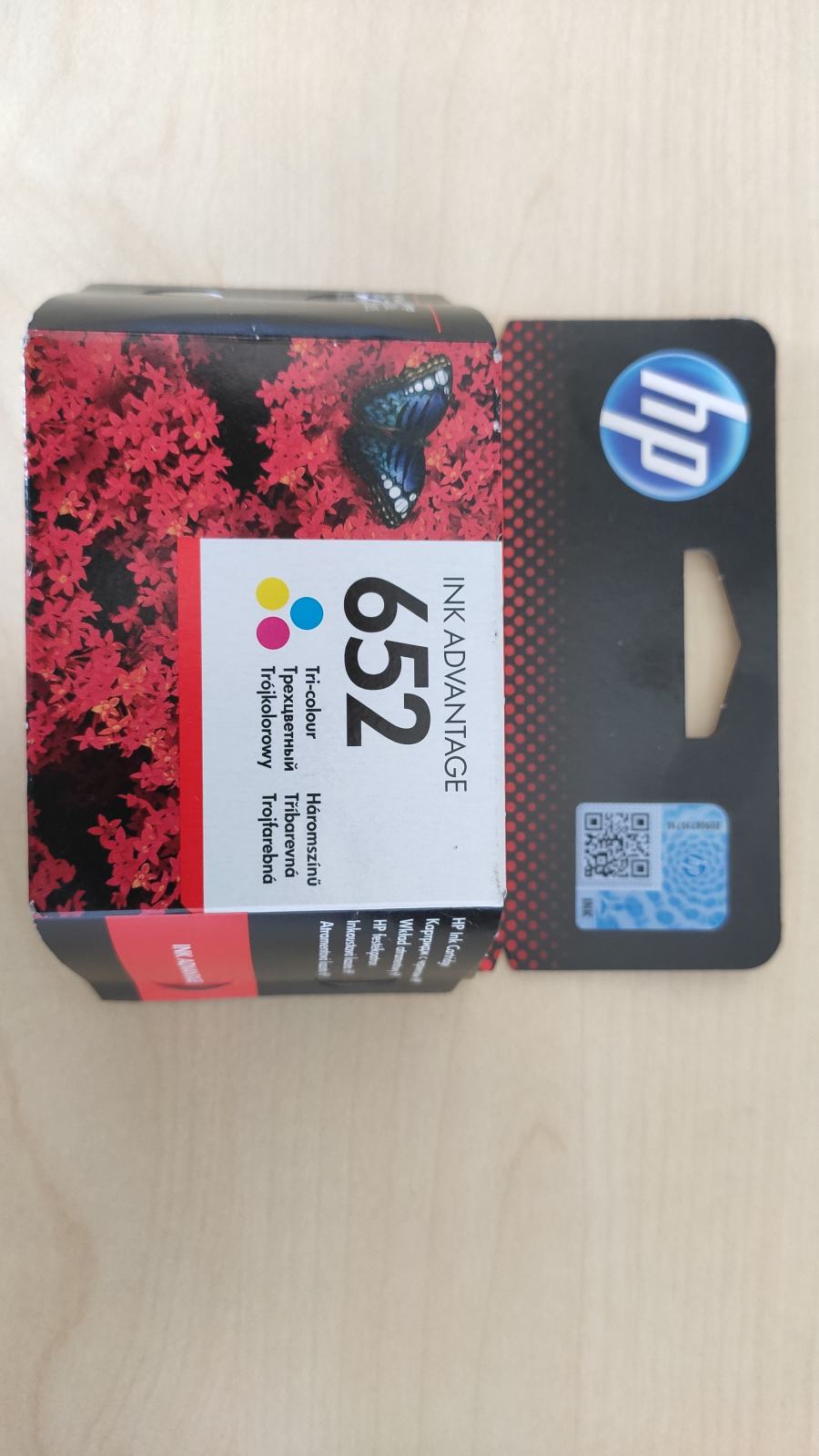 HP Ink advantage 652 barvni toner