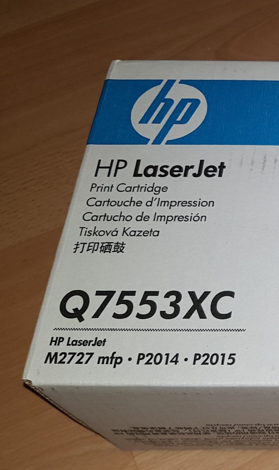 Original kartuša za HP tiskalnik nova Q7553 Laserjet P2015 , P2014