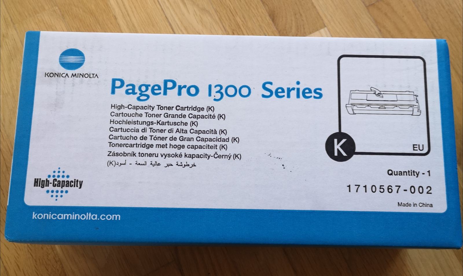 Originalen toner KONICA MINOLTA PagePro 1300 series: 1710567-002