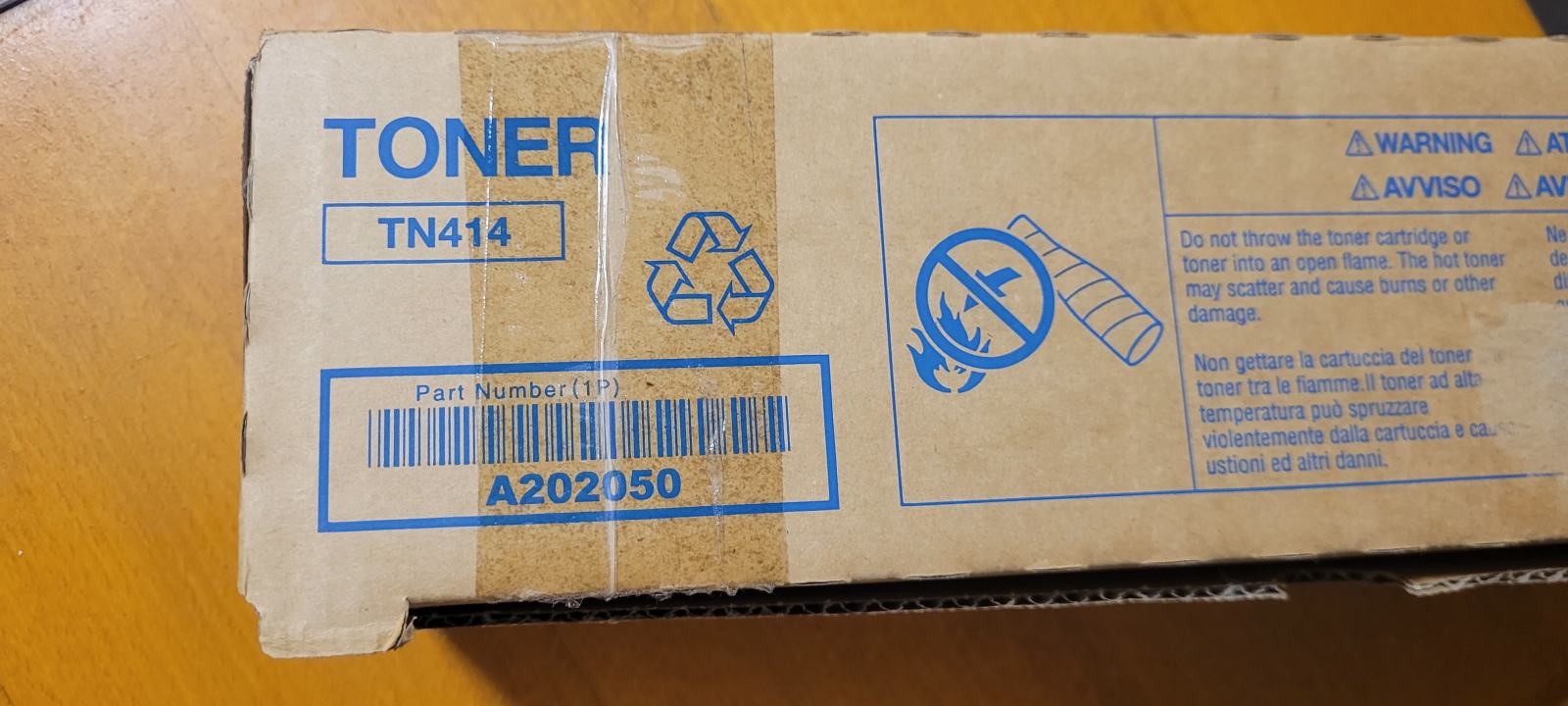 Toner Konica Minolta TN414 Black