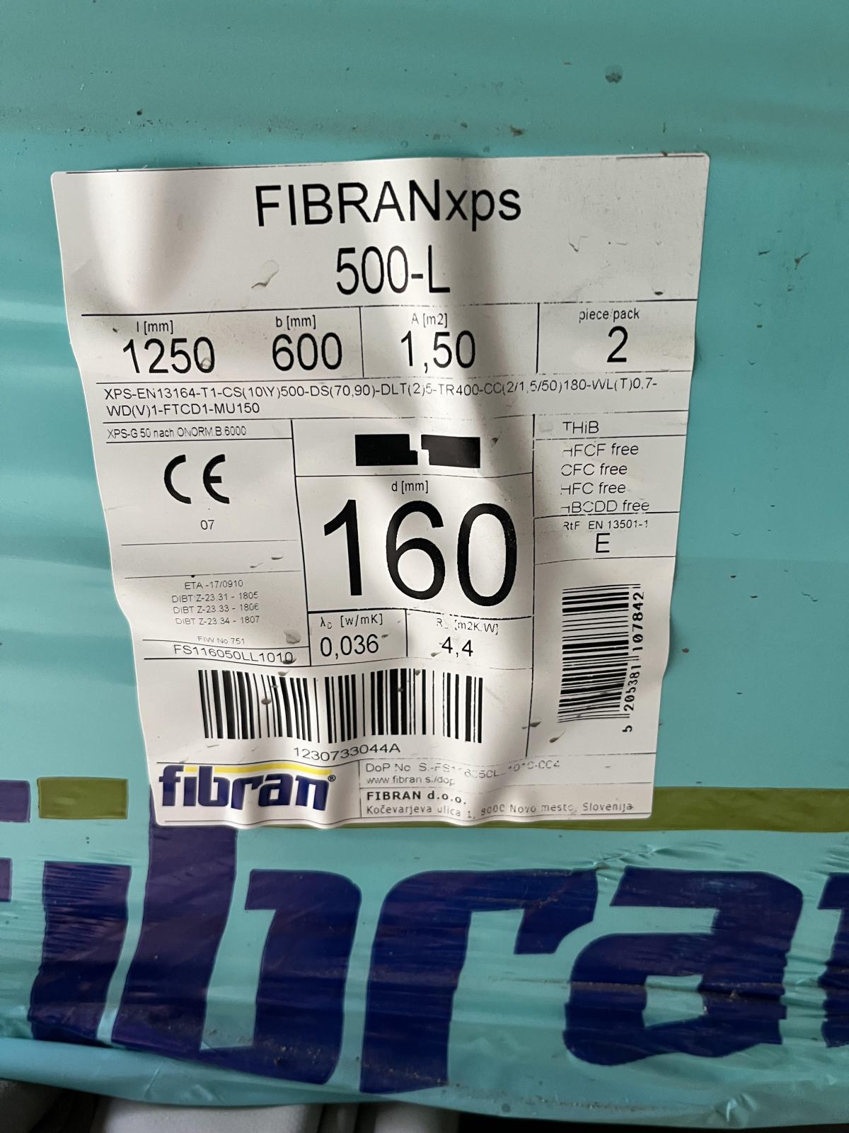 FIBRAN XPS 500-L 160