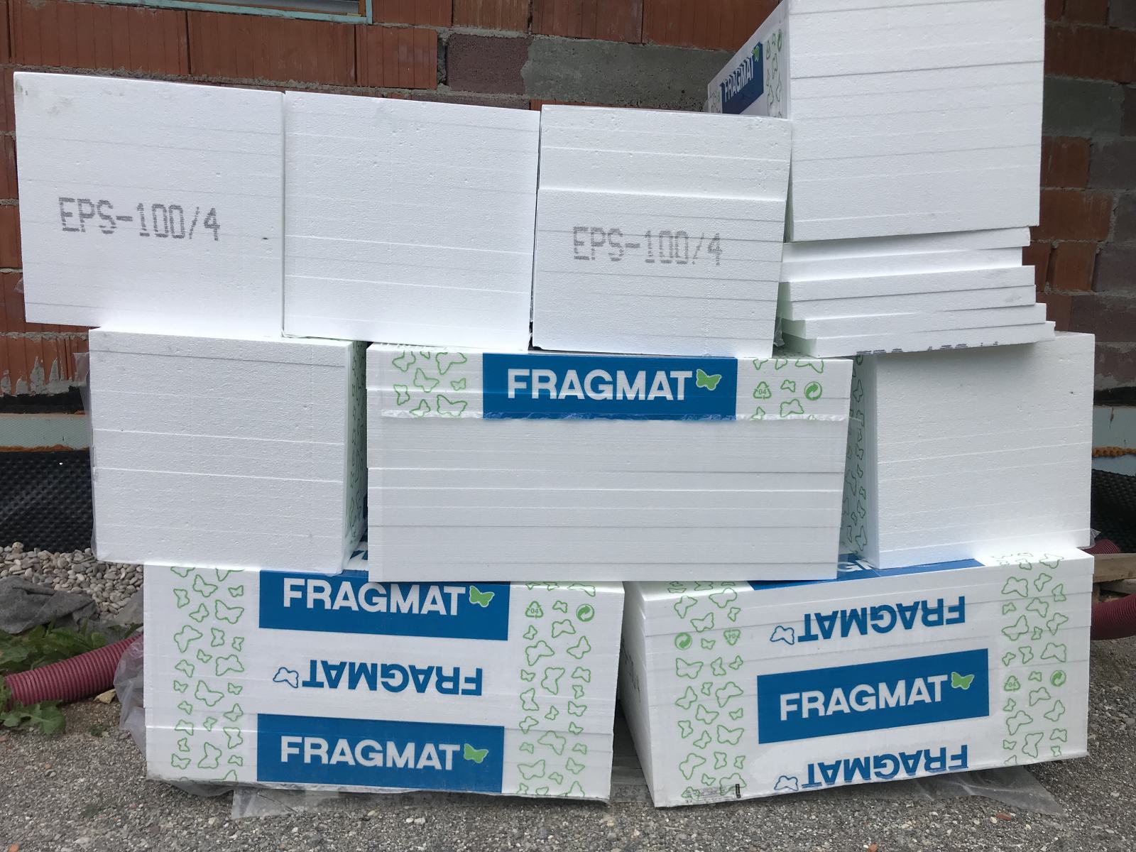Stiropor Fragmat EPS 100 4cm 75 kvadratov