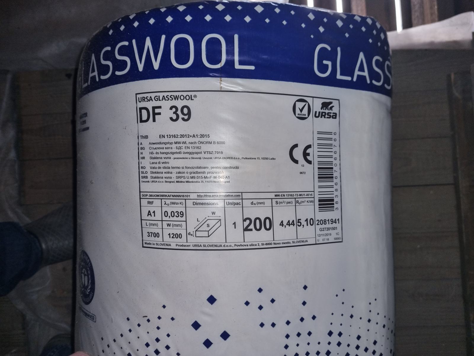 Stiropor Fragmat EPS F / 100mm + URSA