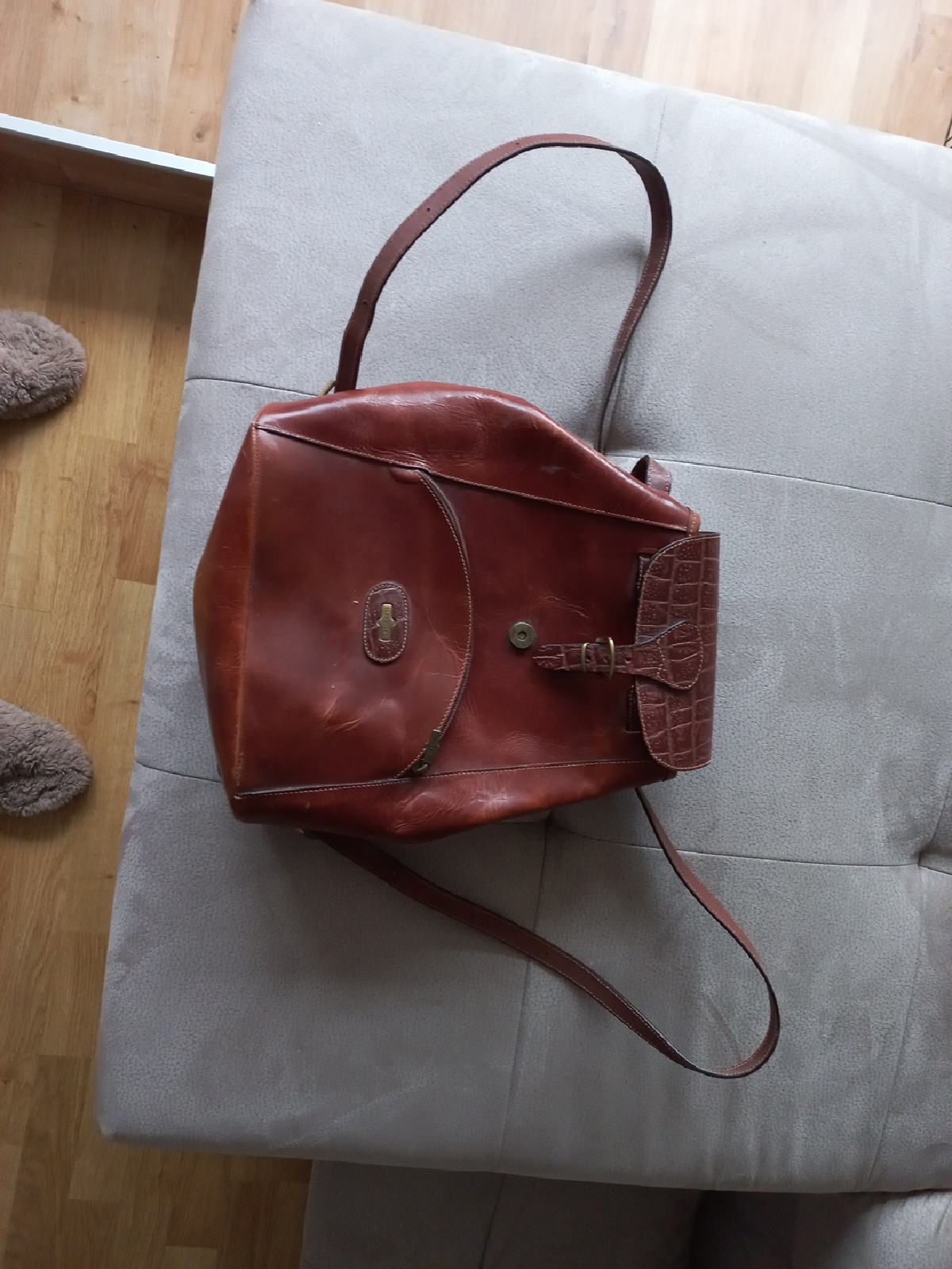 Usnjen ruzak El campero