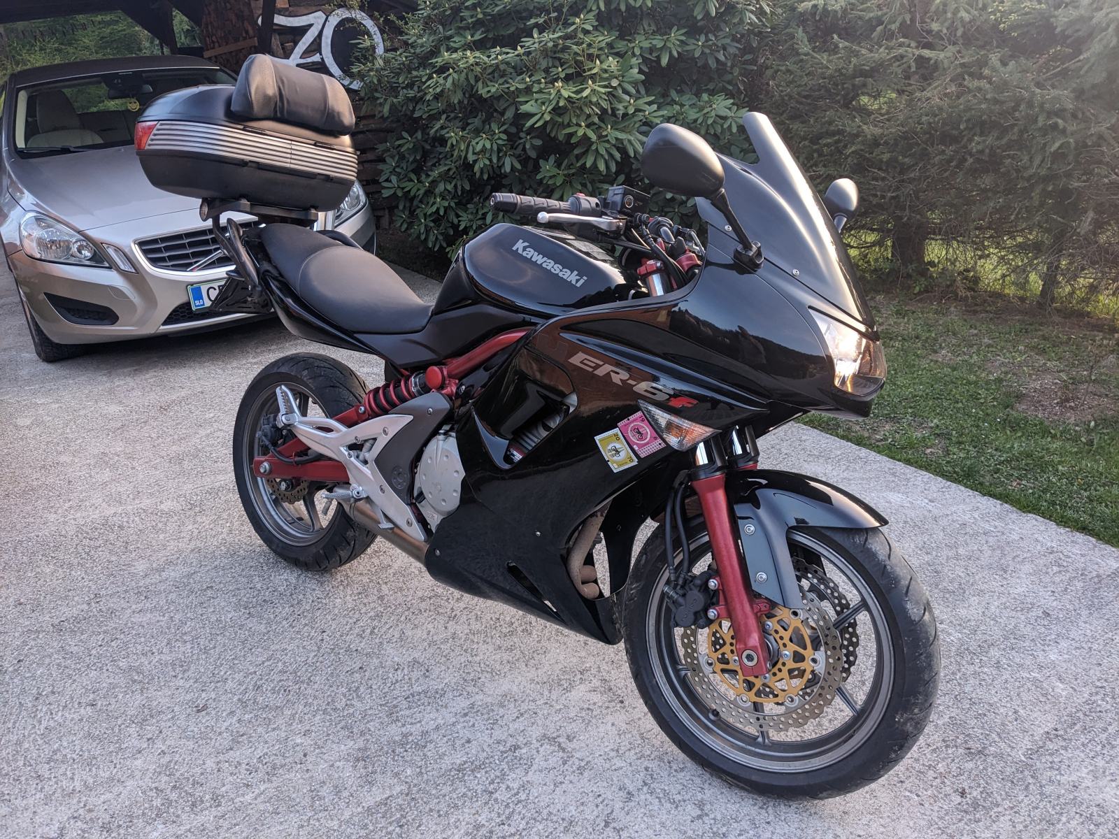 Kawasaki ER-6f 650 cm3, 2008 l.