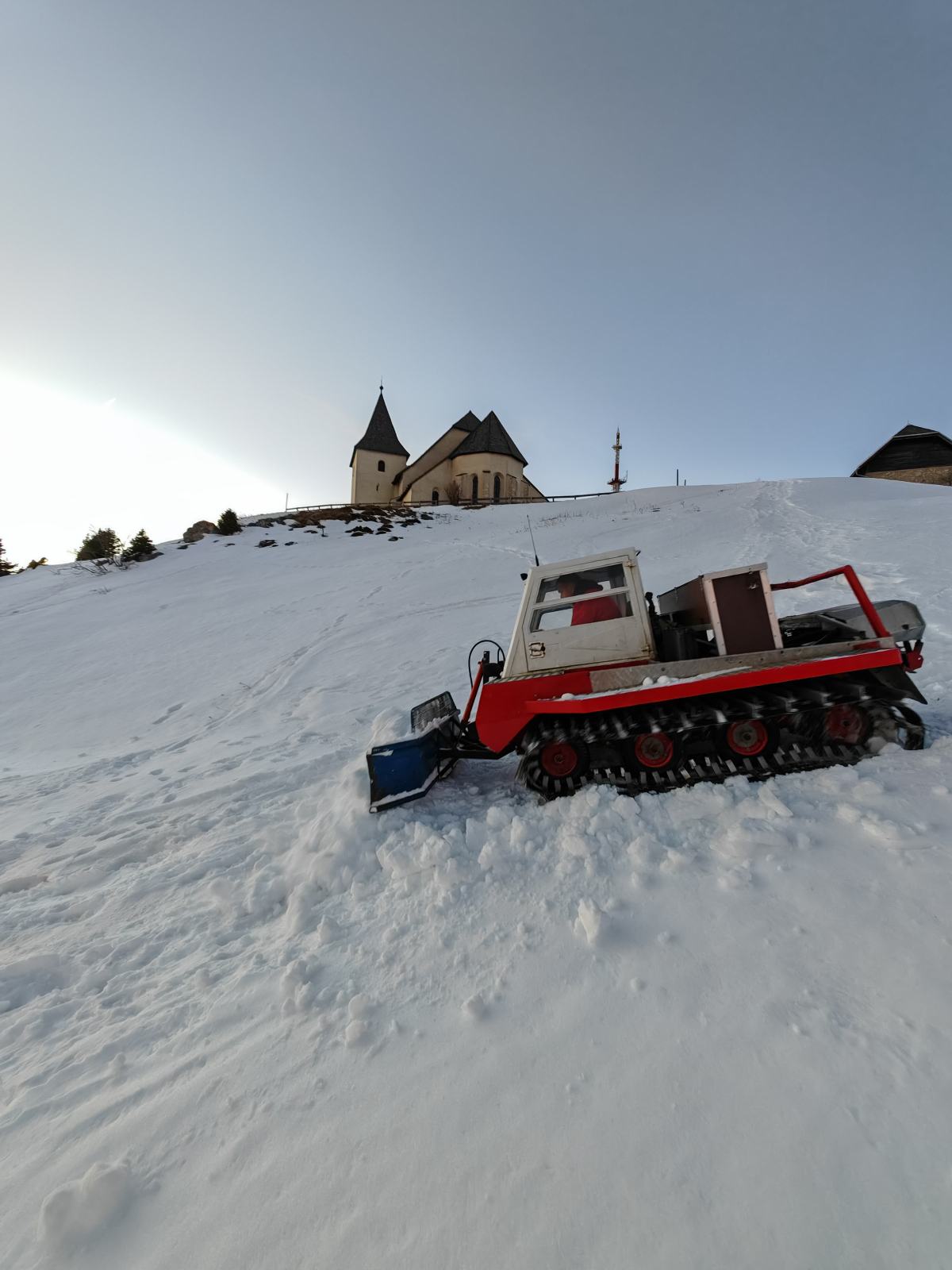 Ratrak prinoth p4, 1971 l.