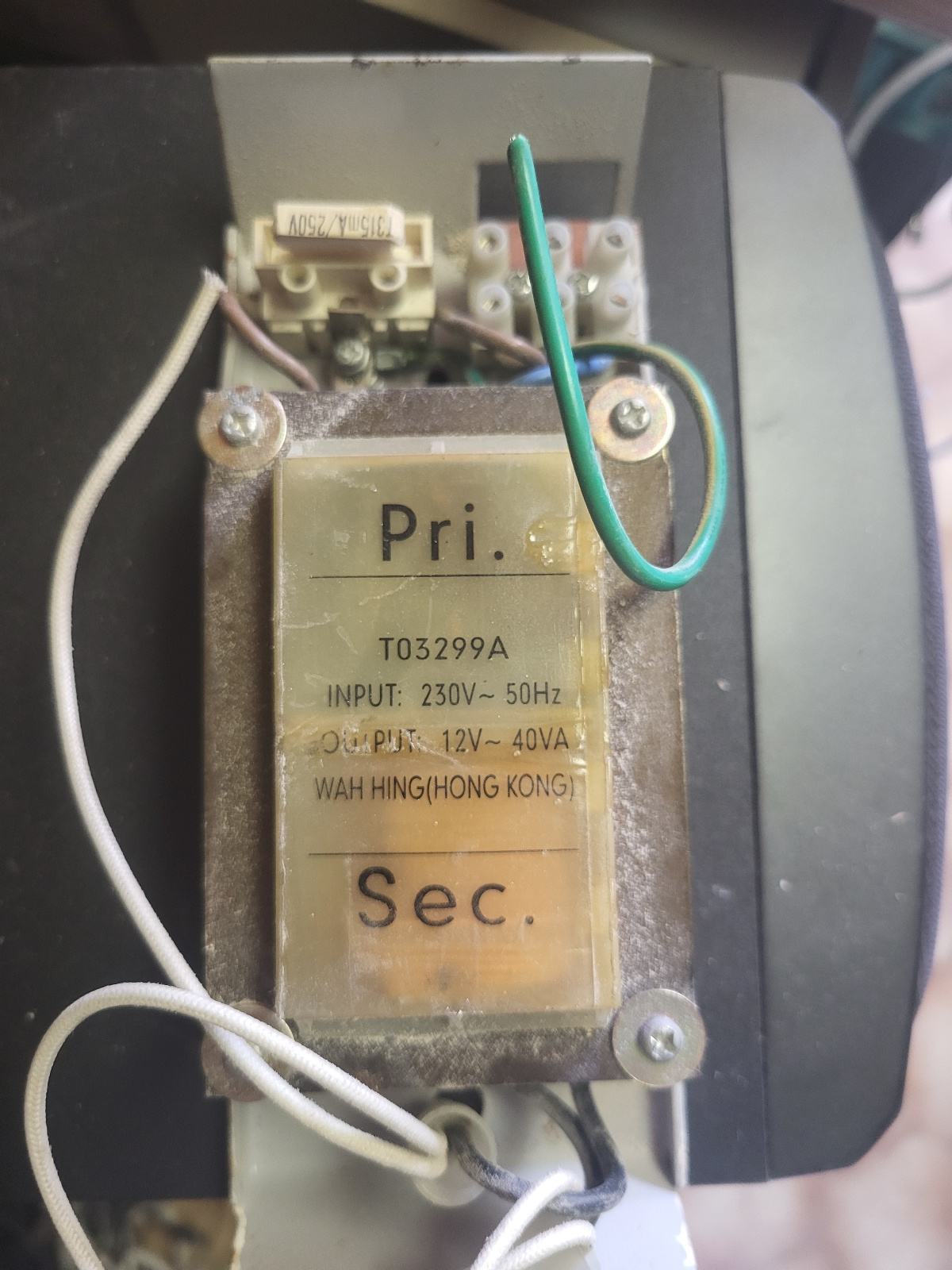 transformator 12v 40VA