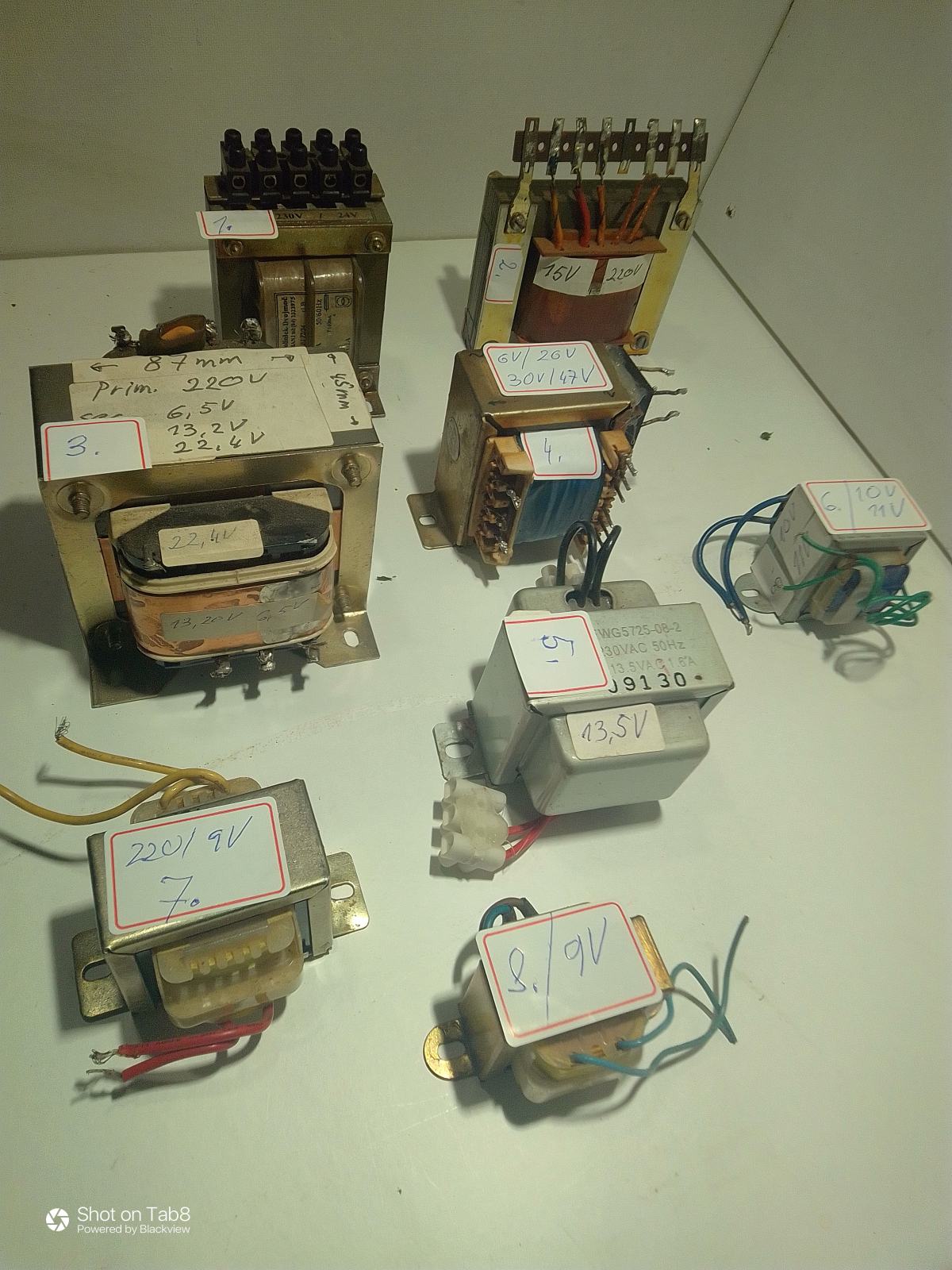 Transformatorji, razni