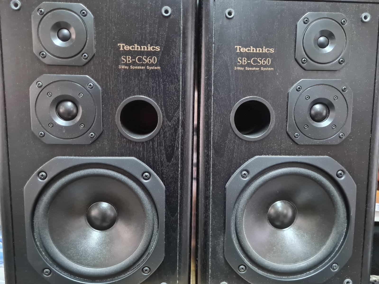 TECHNICS SB-CS60, trosistemski zvočniki, 60/120 W
