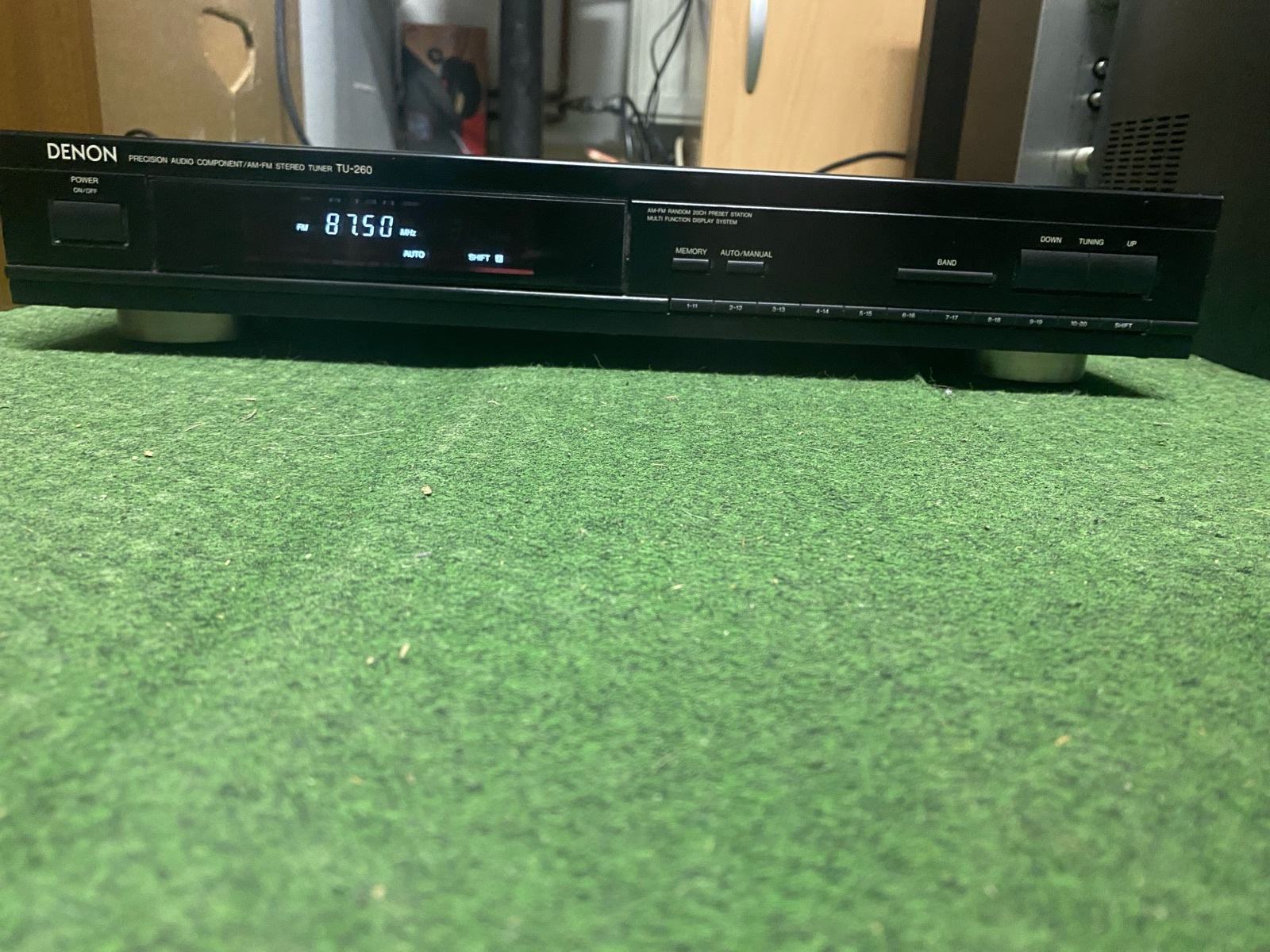 Denon TU-260 stereo FM/AM tuner