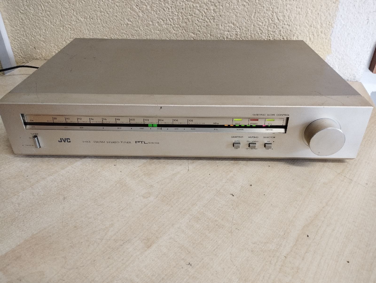 JVC T-X3, tuner, vintage