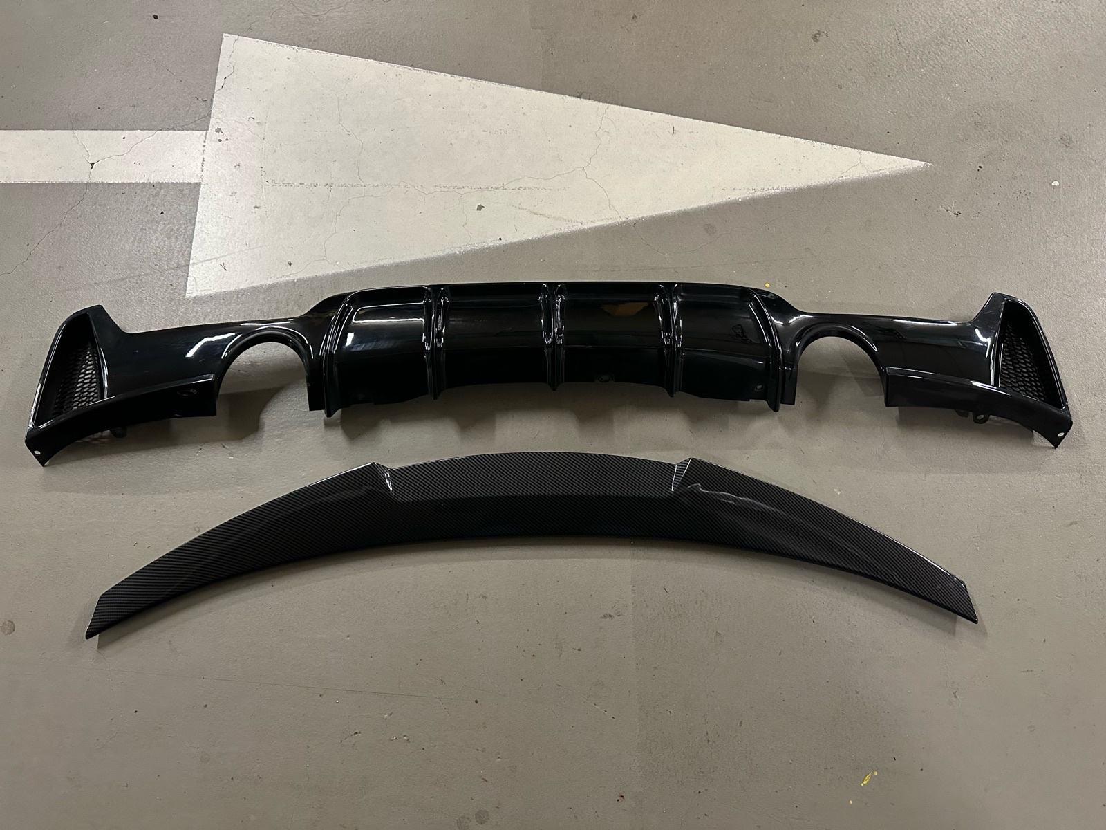 BMW Spoiler + diffuser