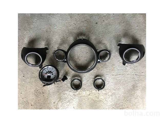 Mini R56 Chrome line interior (kromaste obrobe)