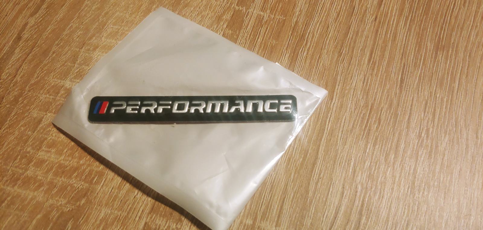 Performance emblem