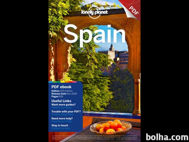 Lonely planet Španija PDF