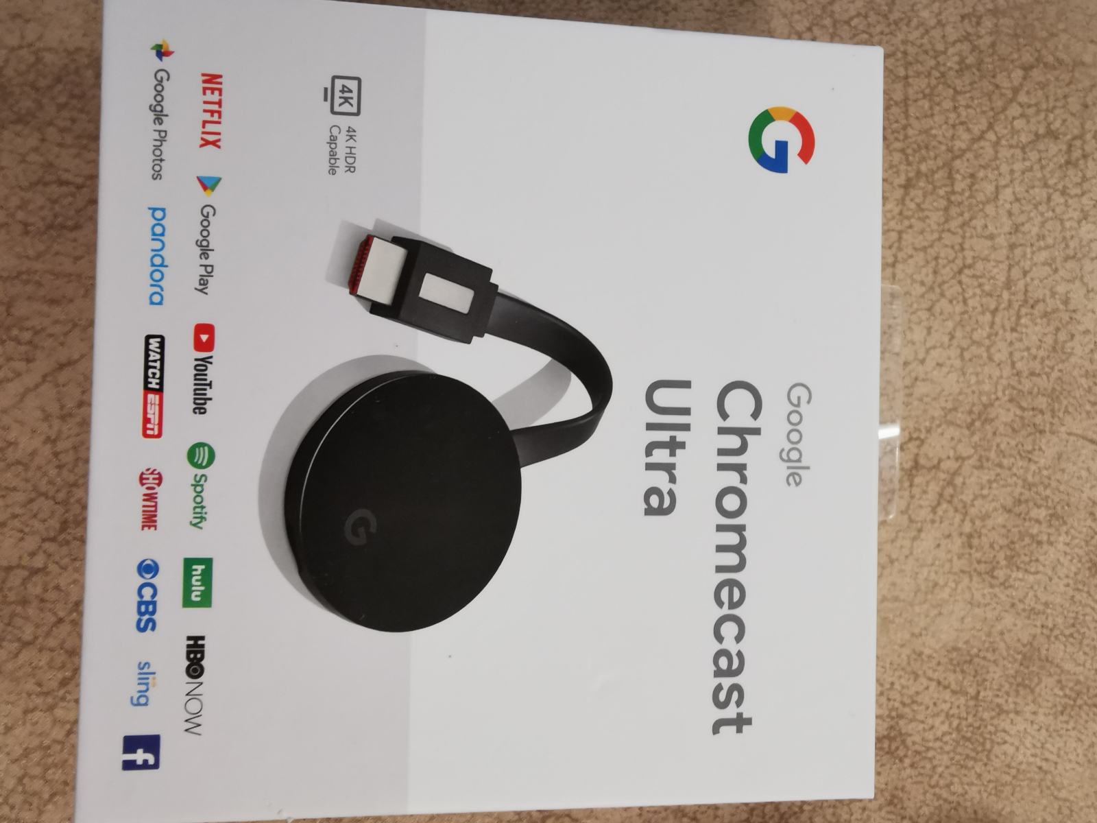 Google Chromecast Ultra 4K HDR