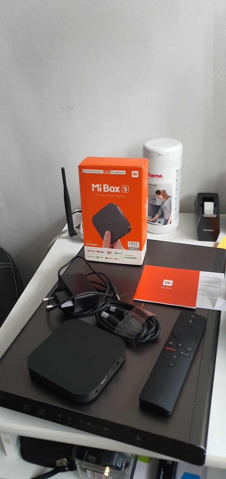 MiBox S 4k Ultra HD set-top box