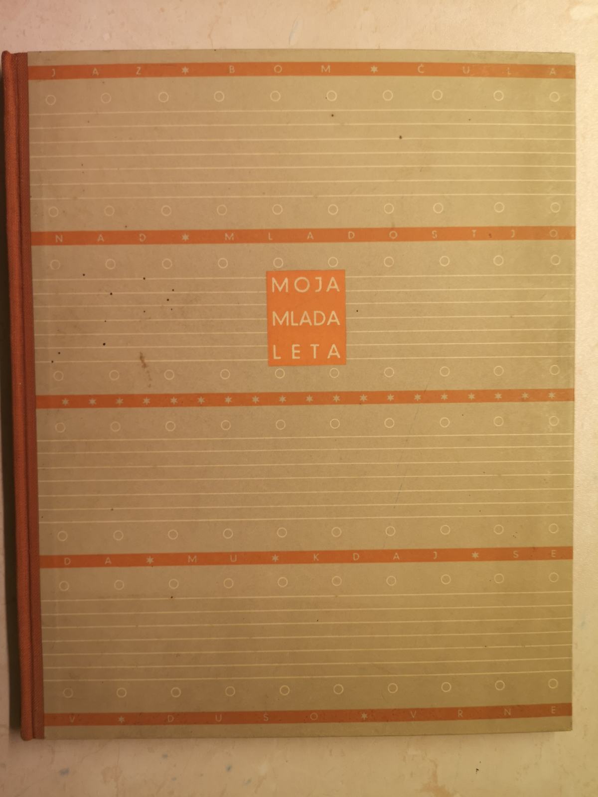 Moja mlada leta / uredila Krista Hafner, slikanica, 1943