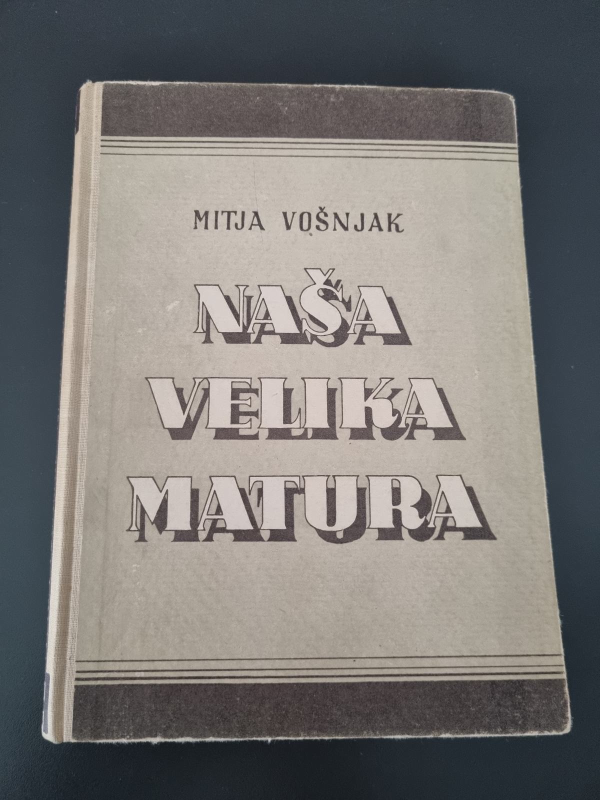 Naša velika matura - Vošnjak, 1948