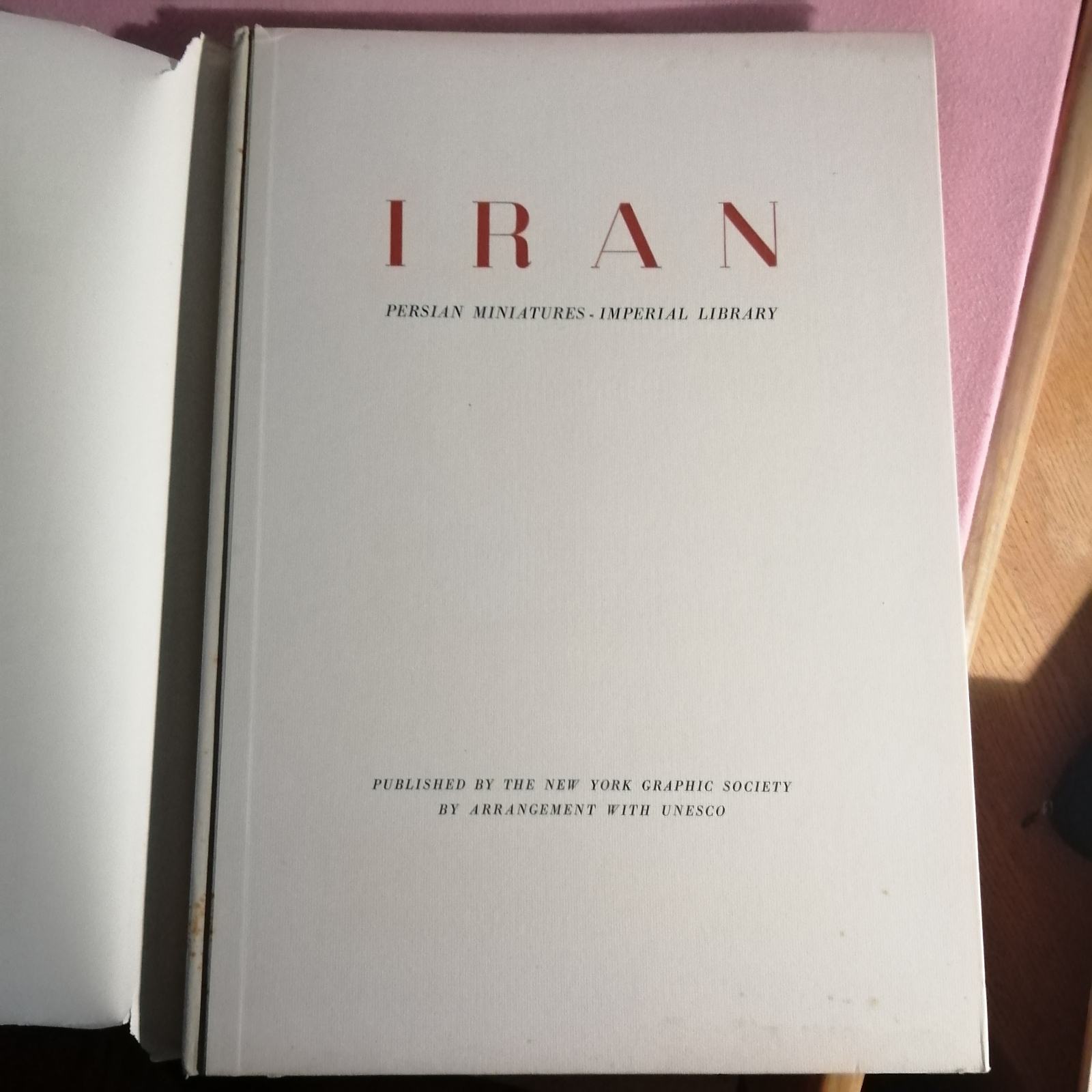 IRAN PERSIAN MINIATURES - IMPERIAL LIBRARY