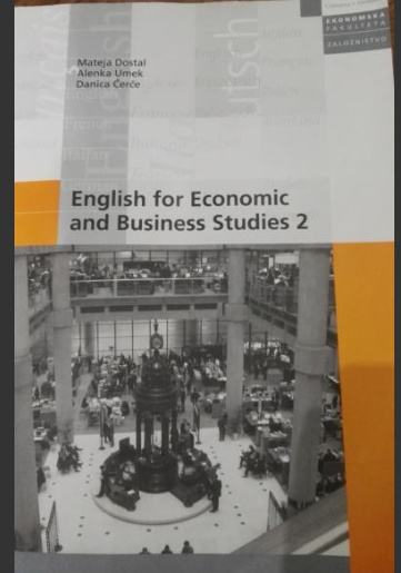 English for economics and business studies 2