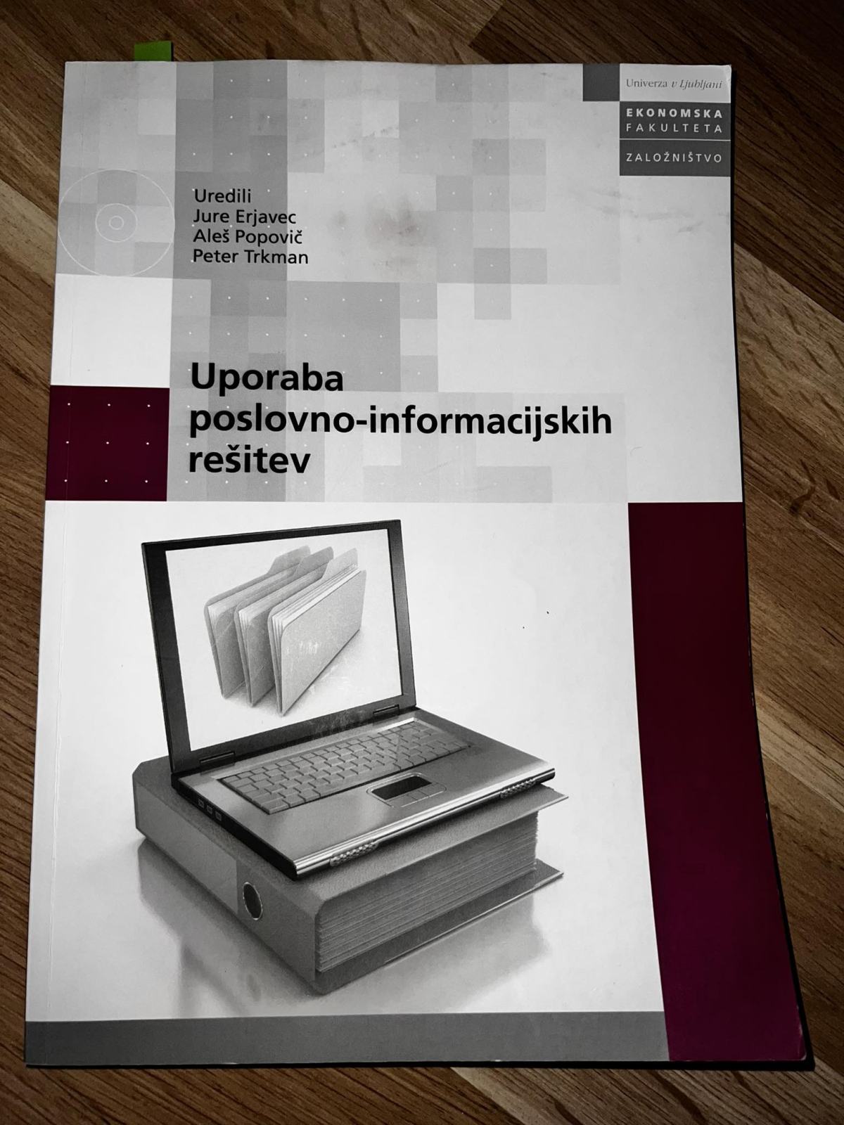 OSNOVE POSLOVNE INFORMATIKE Učbenik in primeri