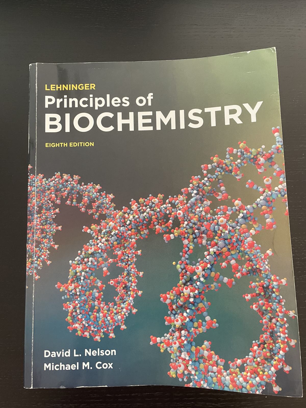 Principles of Biochemistry, Lehninger (8. izdaja, Nelson, Cox)