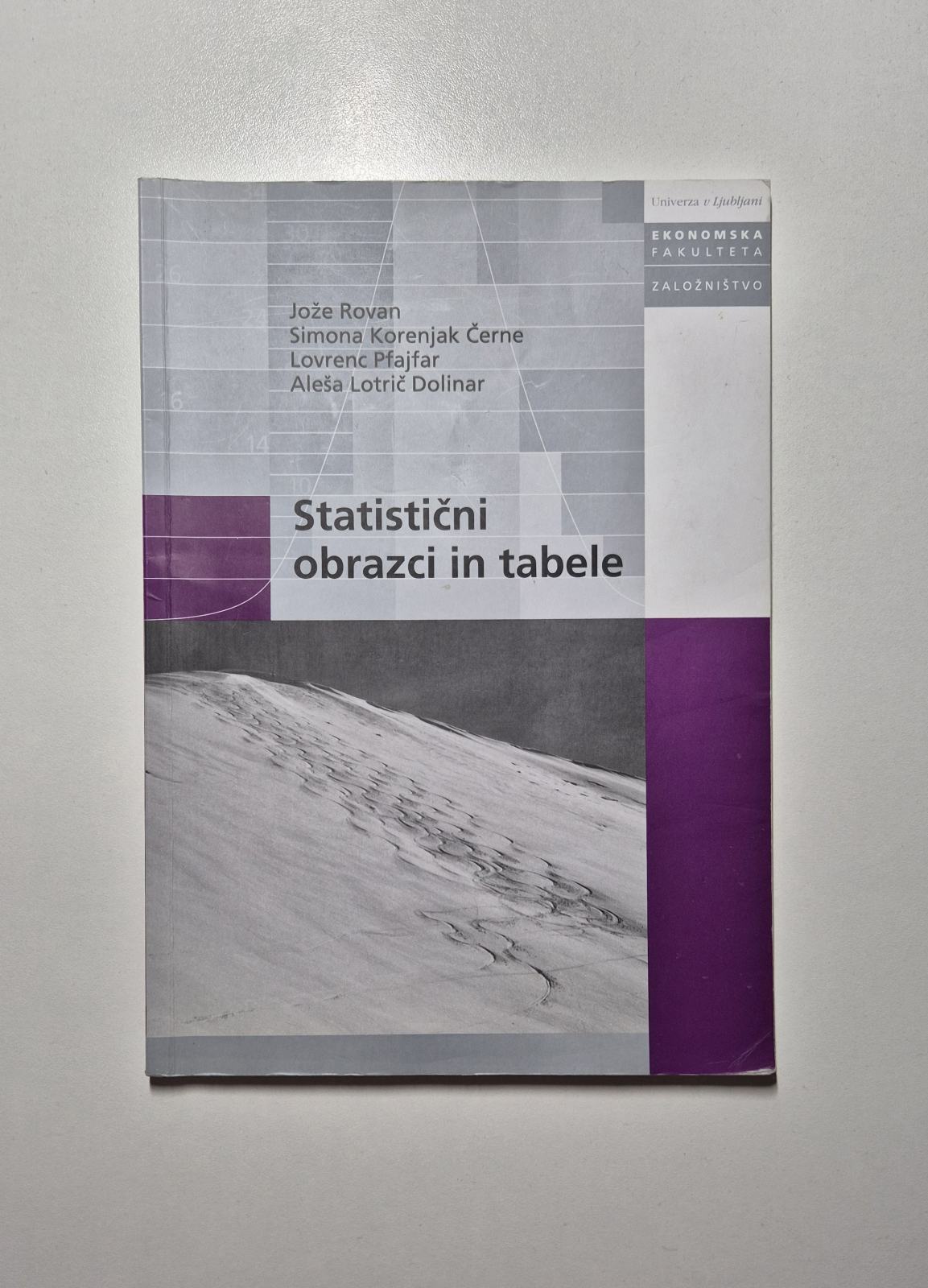 Statistični obrazci in tabele