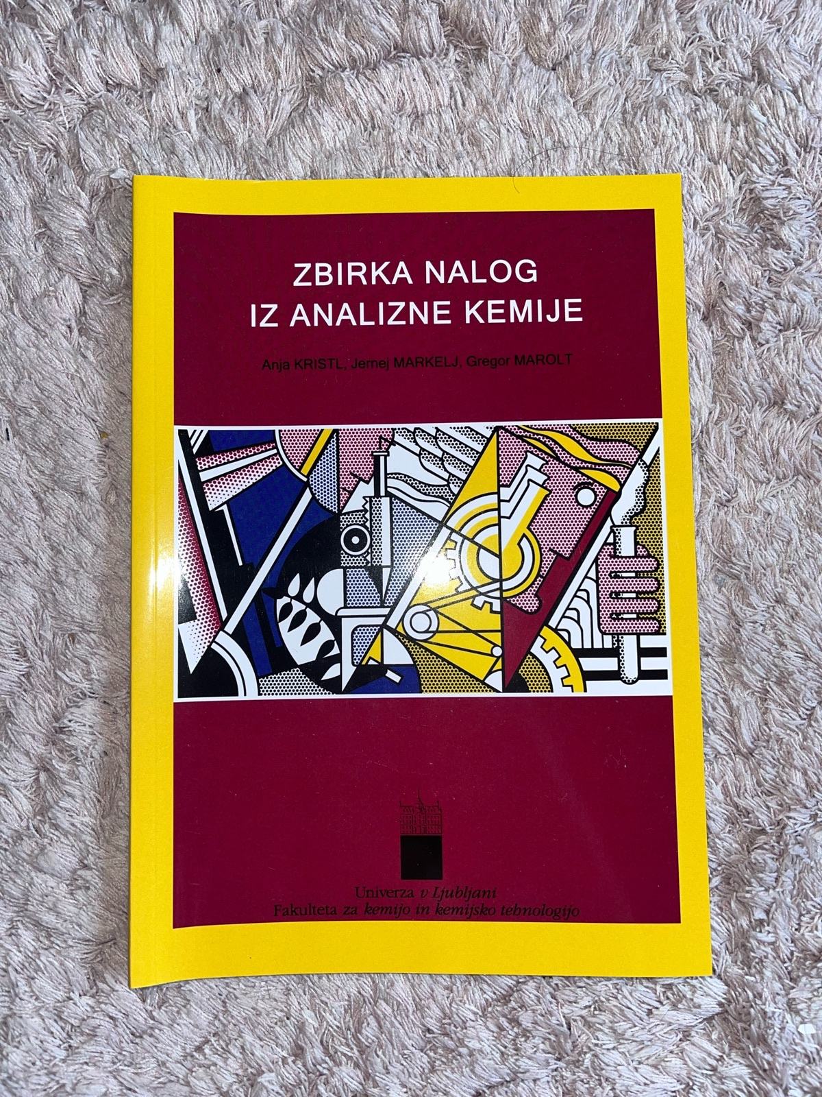 ZBIRKA NALOG IZ ANALIZNE KEMIJE (UL FFA/UL FKKT)+poročila iz vaj