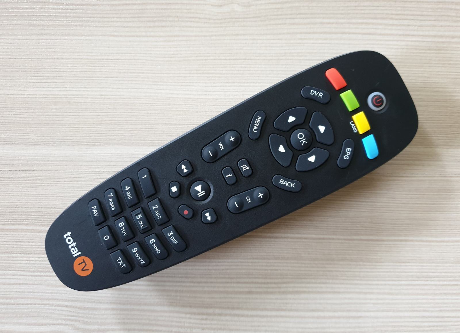 daljinec za komunikator total TV