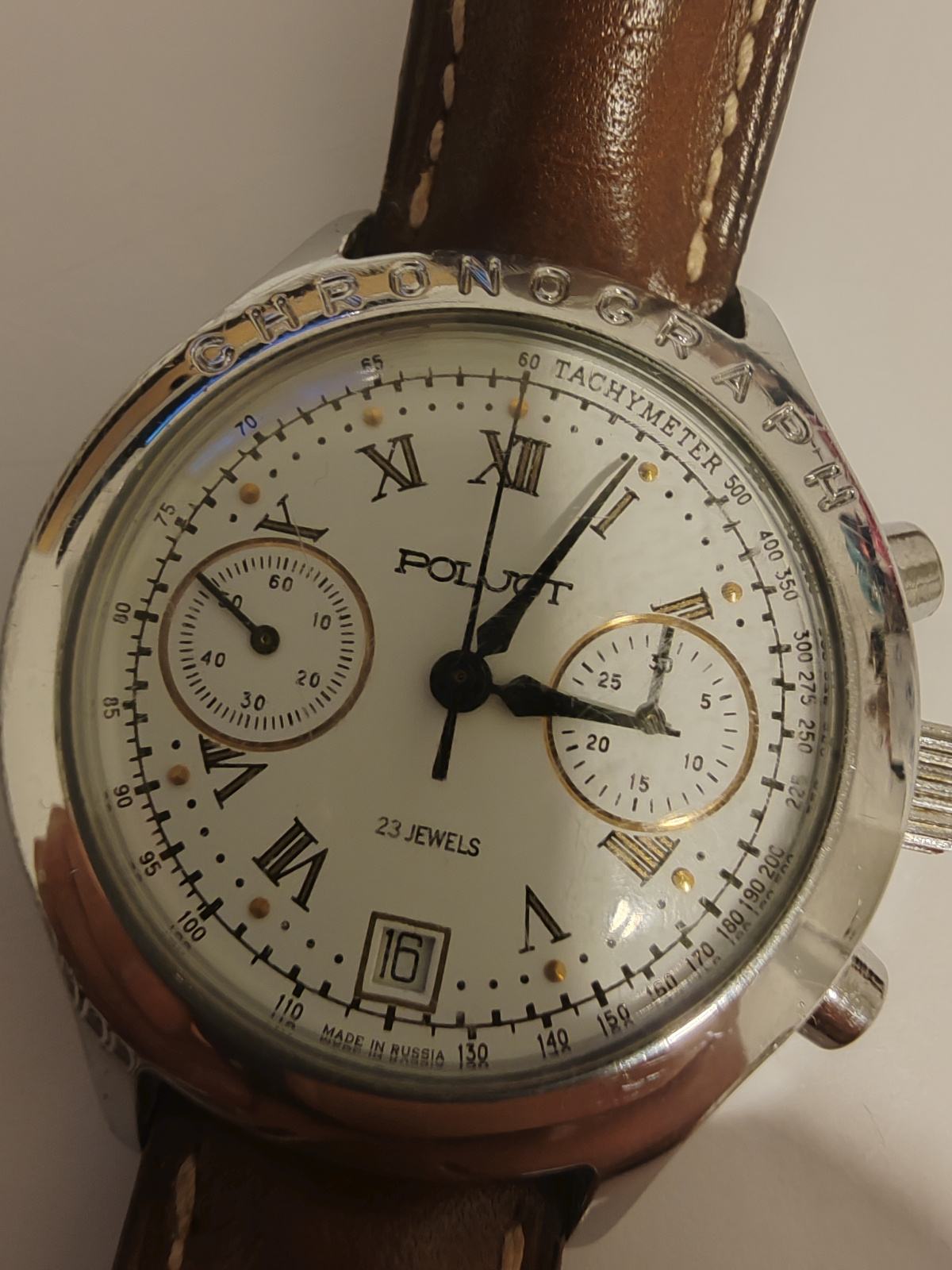 Poljot chronograph 3133