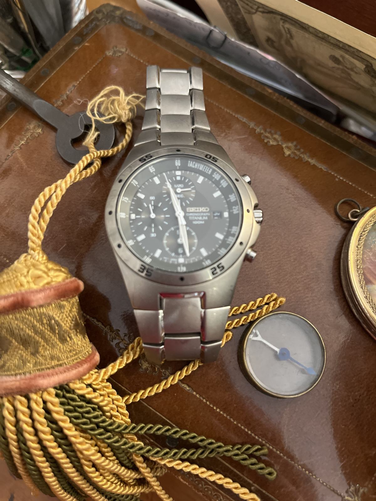 Seiko Titanium chronograph