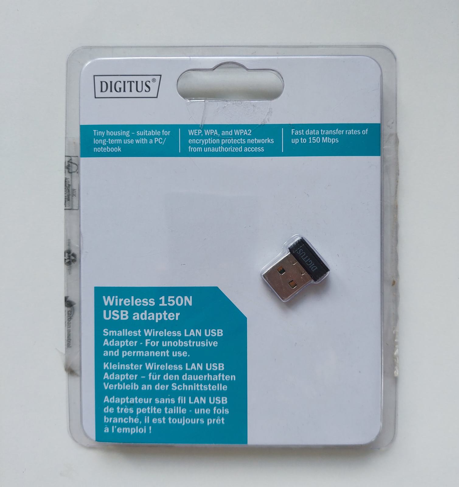 Brezžični (wireless) adapter USB Digitus N150
