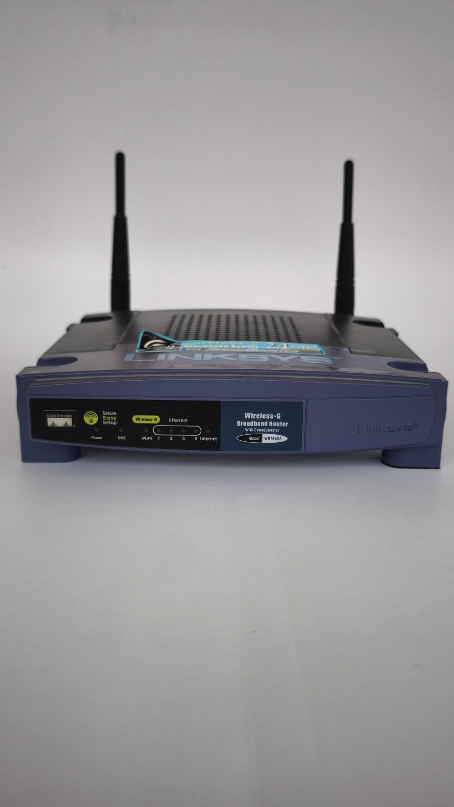 Brezžični Wi-Fi usmerjevalnik (router) Linksys WRT54GS