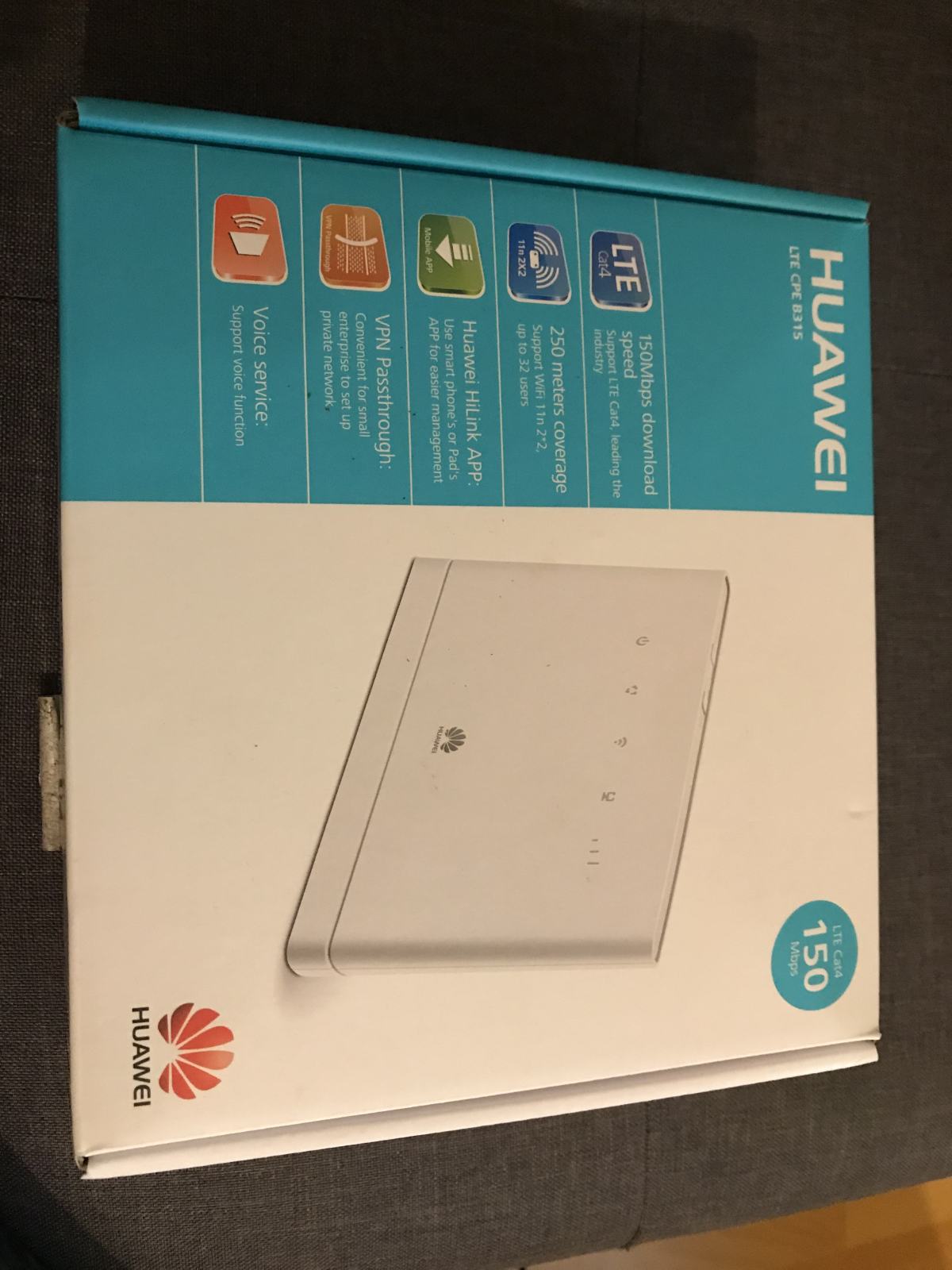 HUAWEI LTE CPE B315, LTE MODEM/ROUTER