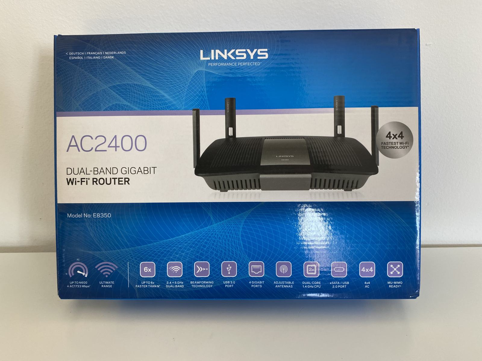 Linksys AC2400 gigabites AC wifi router