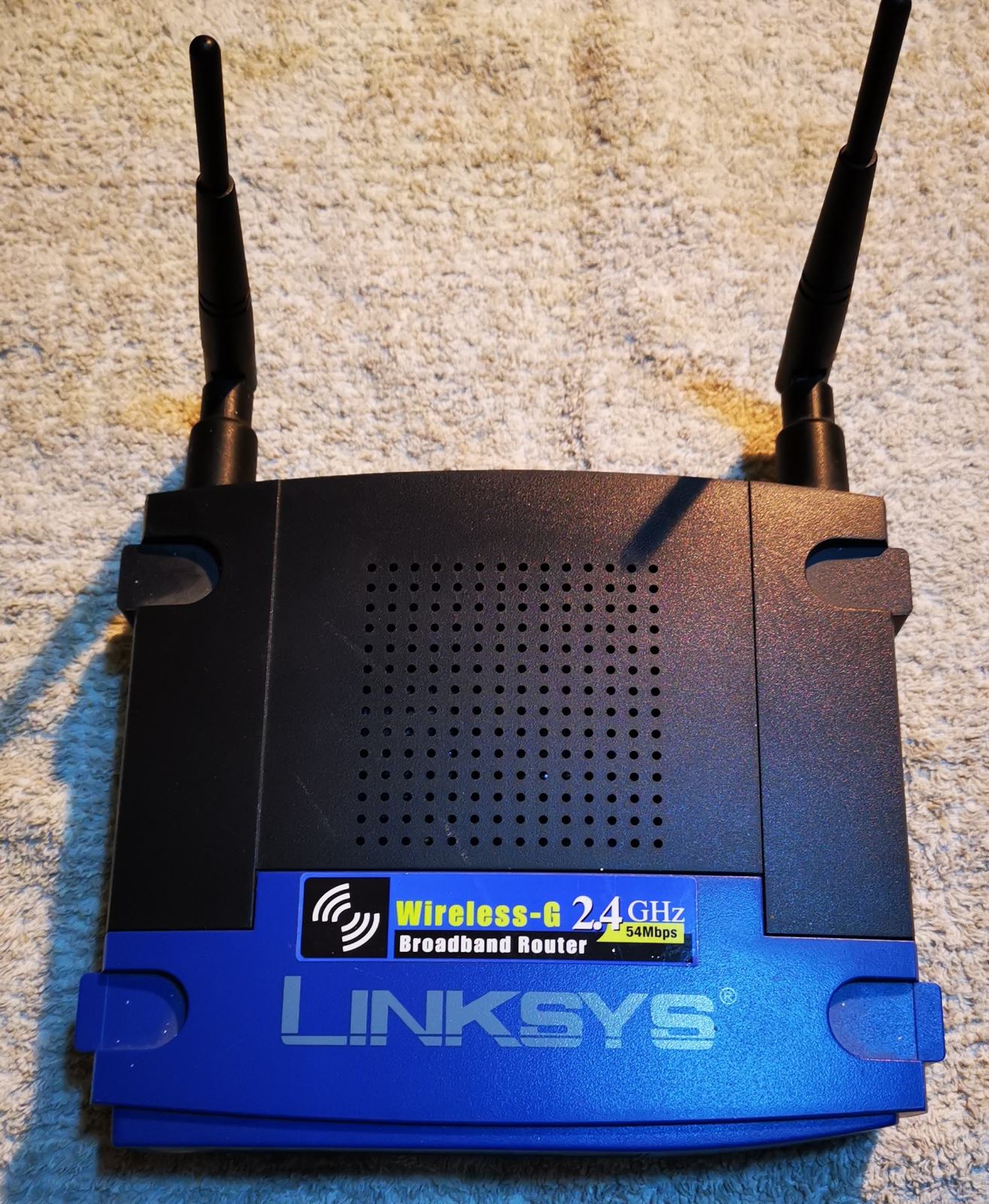 LINKSYS WRT54GL ruter