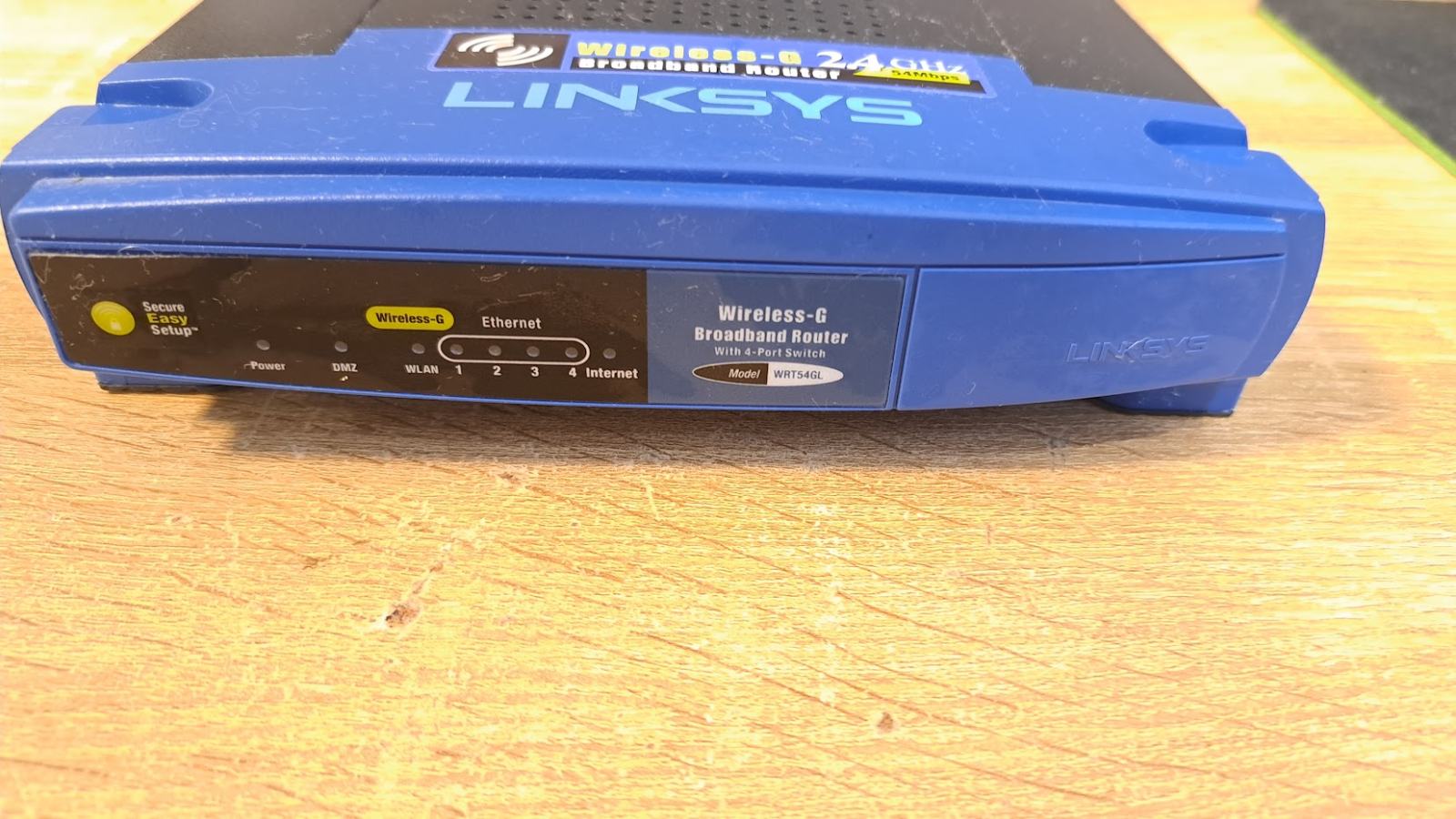 Linksys wrt54gl