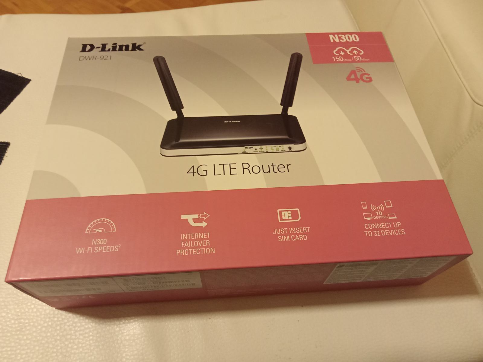 Modem Router D-Link DWR-921 SIM novo