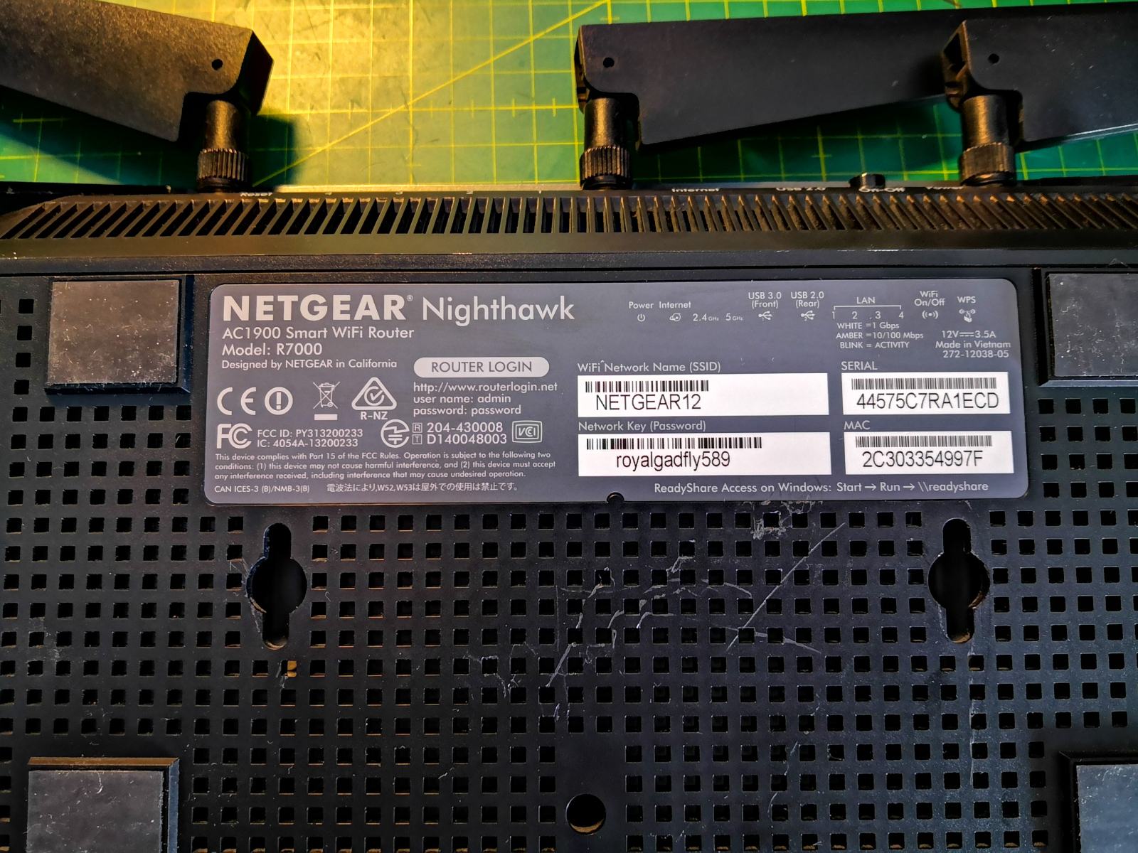 Prodam Netgear Nighthawk R7000