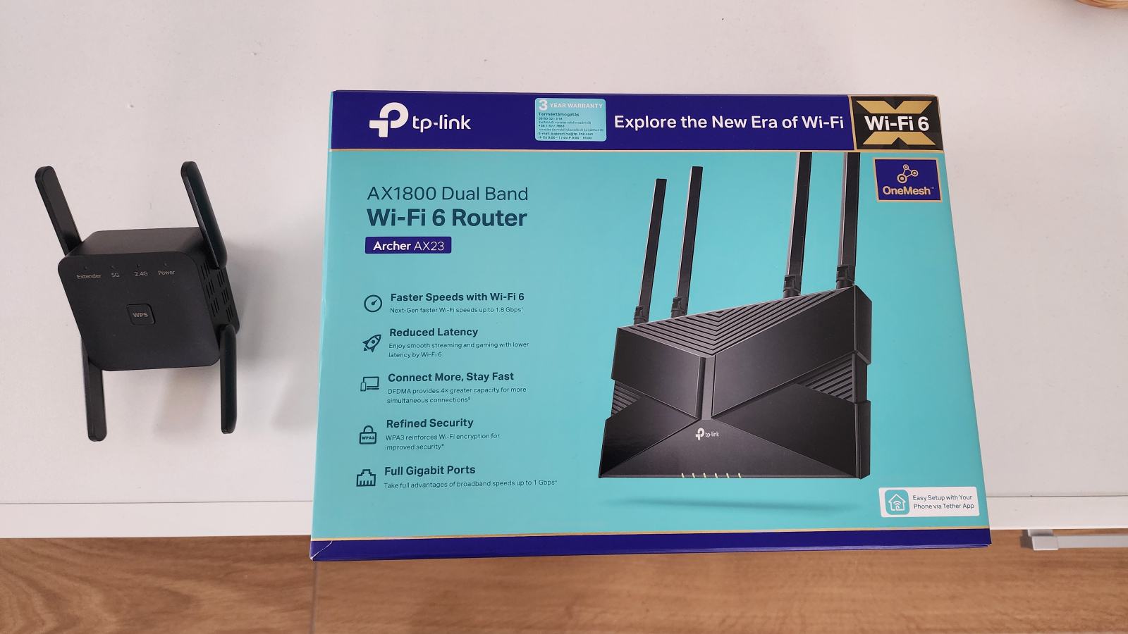 TP-Link AX1800 wi-fi6 router