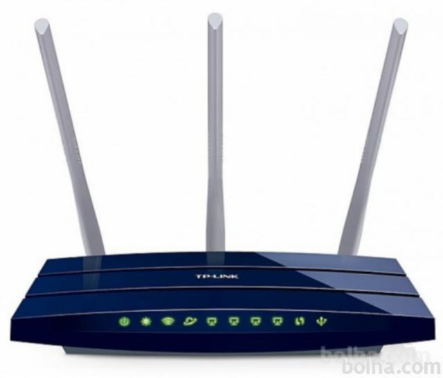 TP-Link brezžični router TL-WR1043ND v.3.0- gigabit mreža