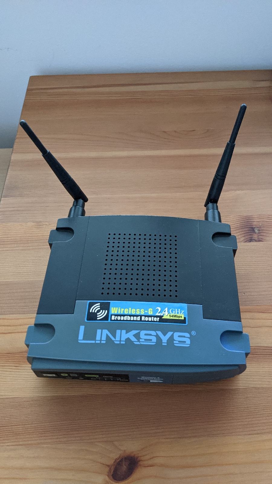 Usmerjevalnik (router) Linksys WRT 54 GL