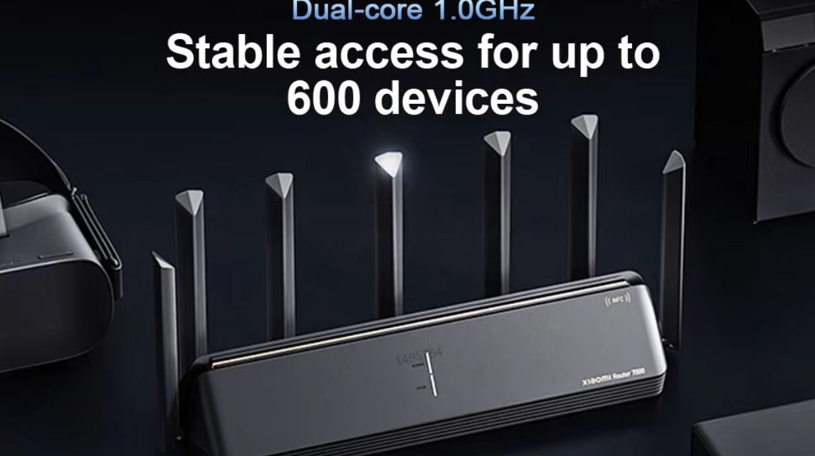 Router 4K GAMING XIAOMI BE 7000 dvo/tribandni WI-FI 7