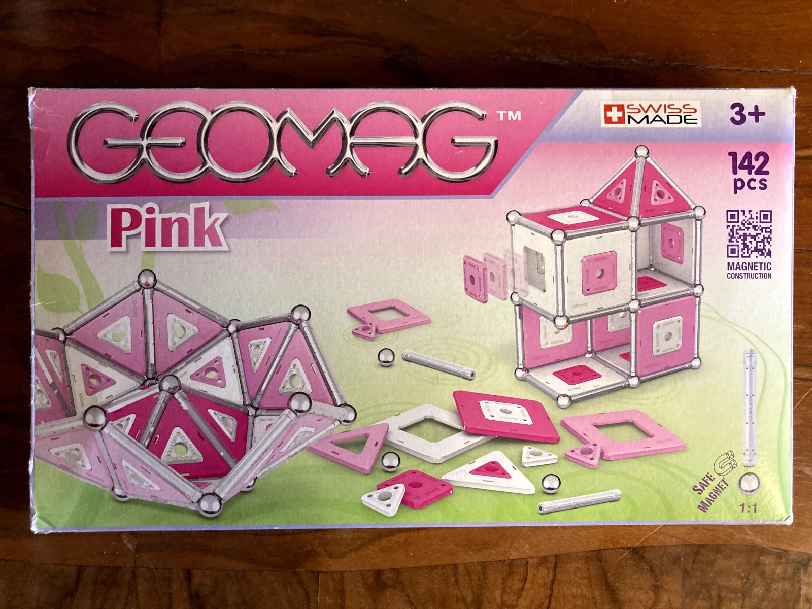 Geomag Pink magnetna sestavljanka
