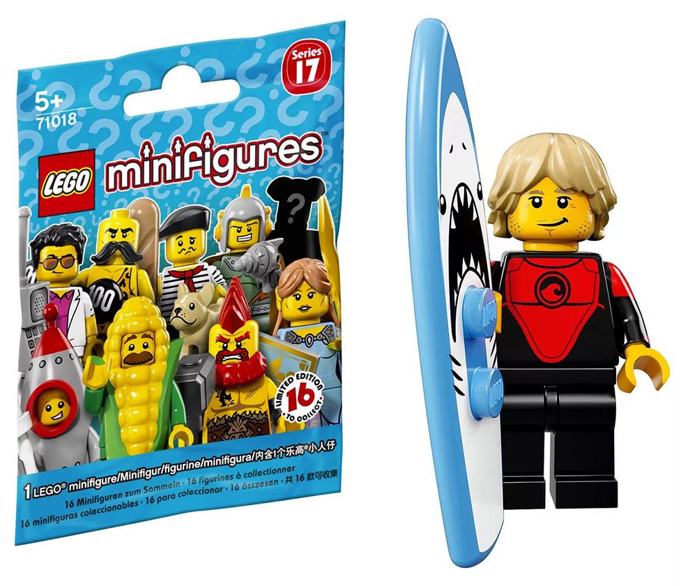 LEGO Collectible Minifigure Series 17 Pro Surfer