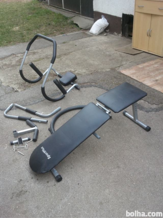 FITNES NAPRAVE SPORTPLUS V KOMPLETU ZA 50e