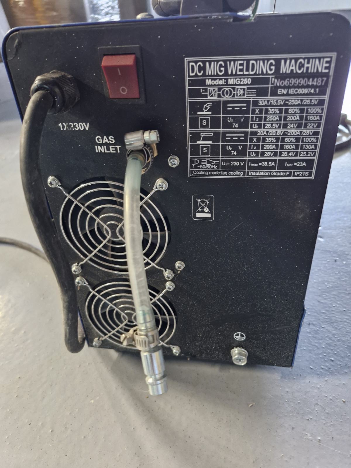 IPOTOOLS MIG-250 IGBT varilni aparat
