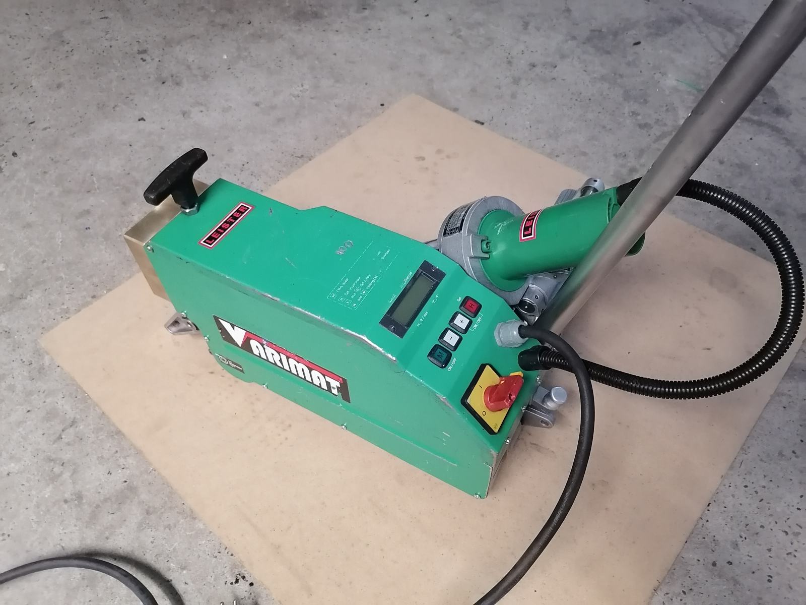 Leister varimat v 230v pvc folijo